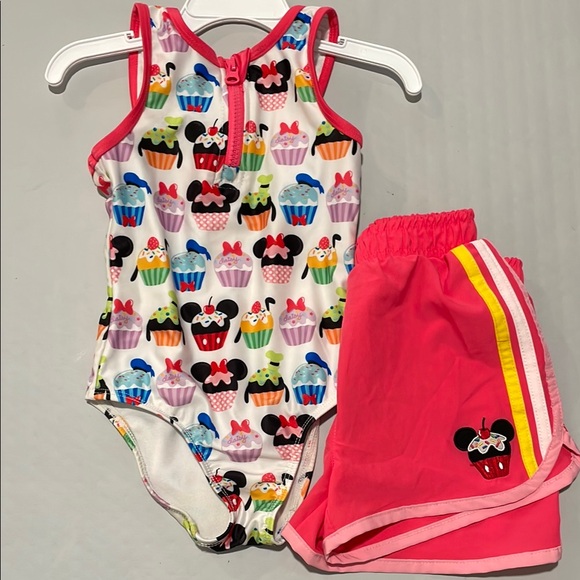 Disney | Swim | Disney 4t Cupcake Swimwear Set | Poshmark